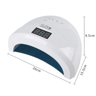 Cabine Sun 1s One Led Uv 48w Unhas Acrigel 30 Leds Bivolt | Shopee Brasil
