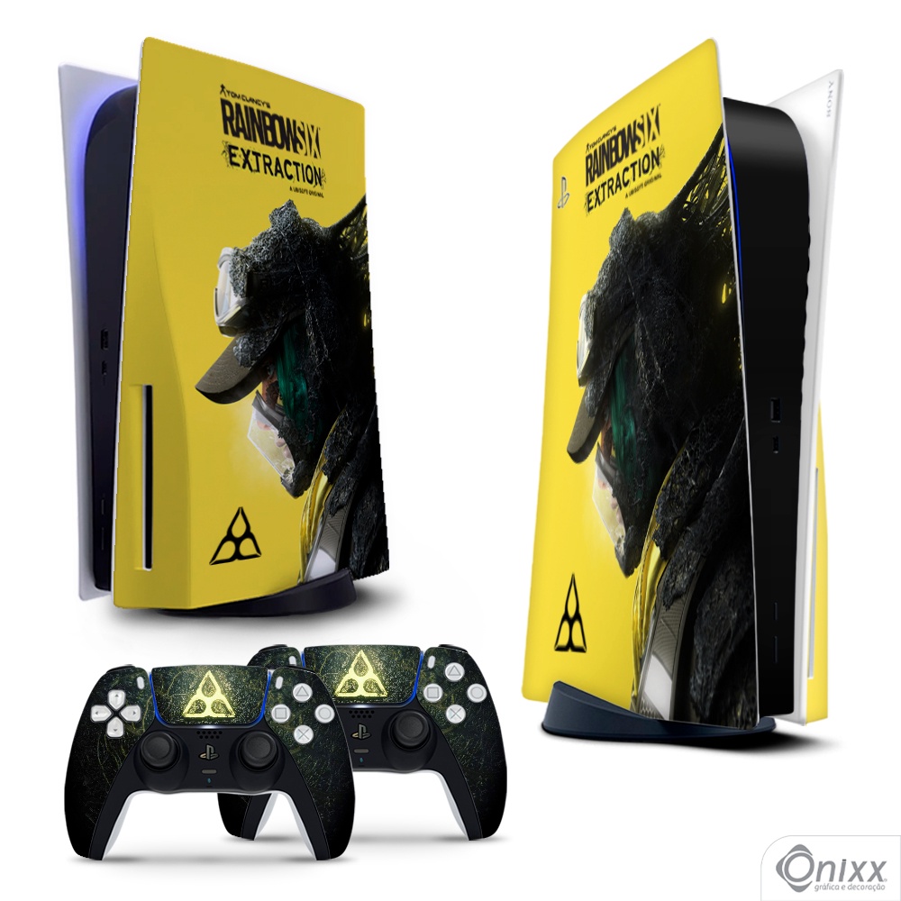 Skin PS5 Adesiva Rainbow Six Extraction | Shopee Brasil