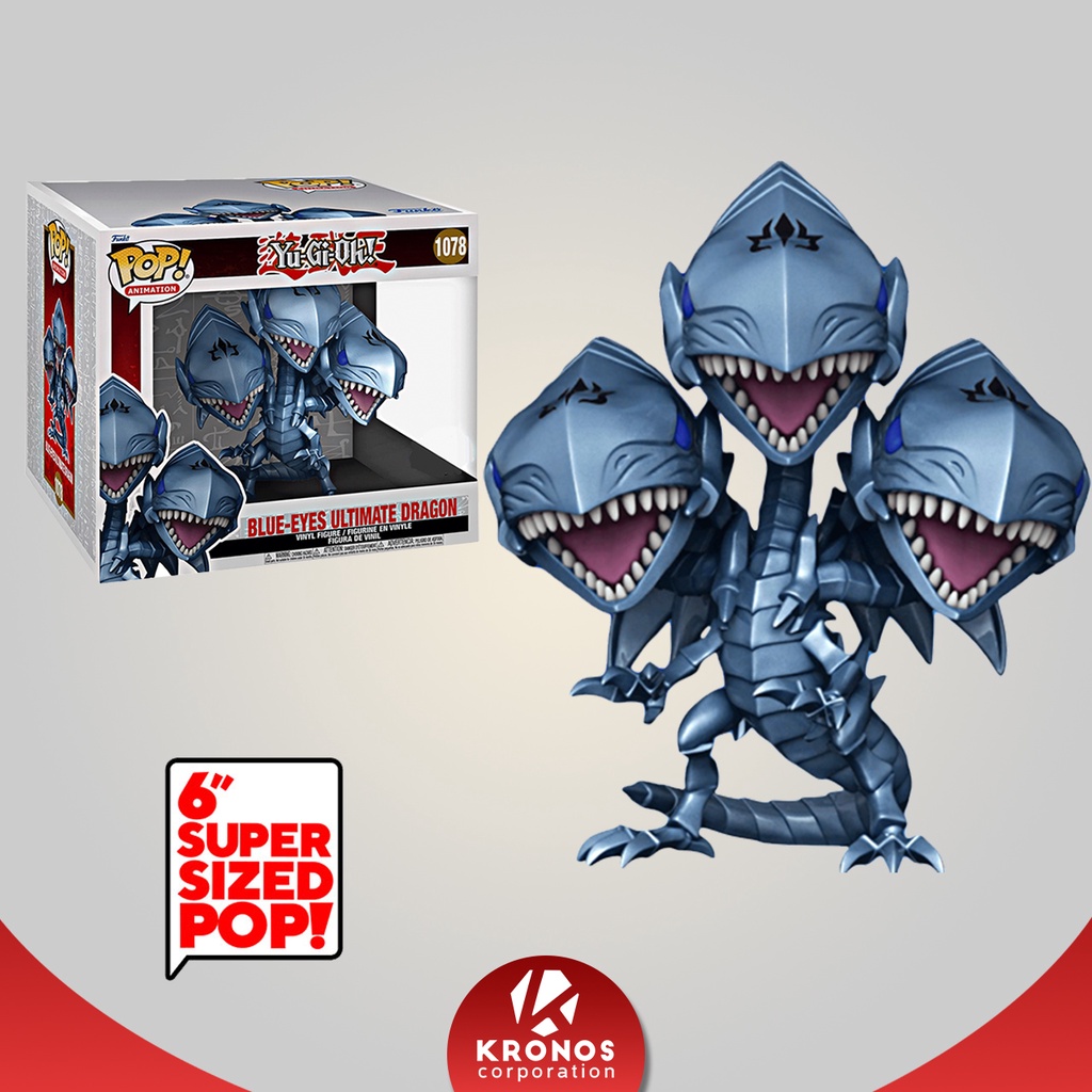 Funko Pop! Blue Eyes Ultimate Dragon #1078 - Yu-Gi-Oh! | Shopee Brasil