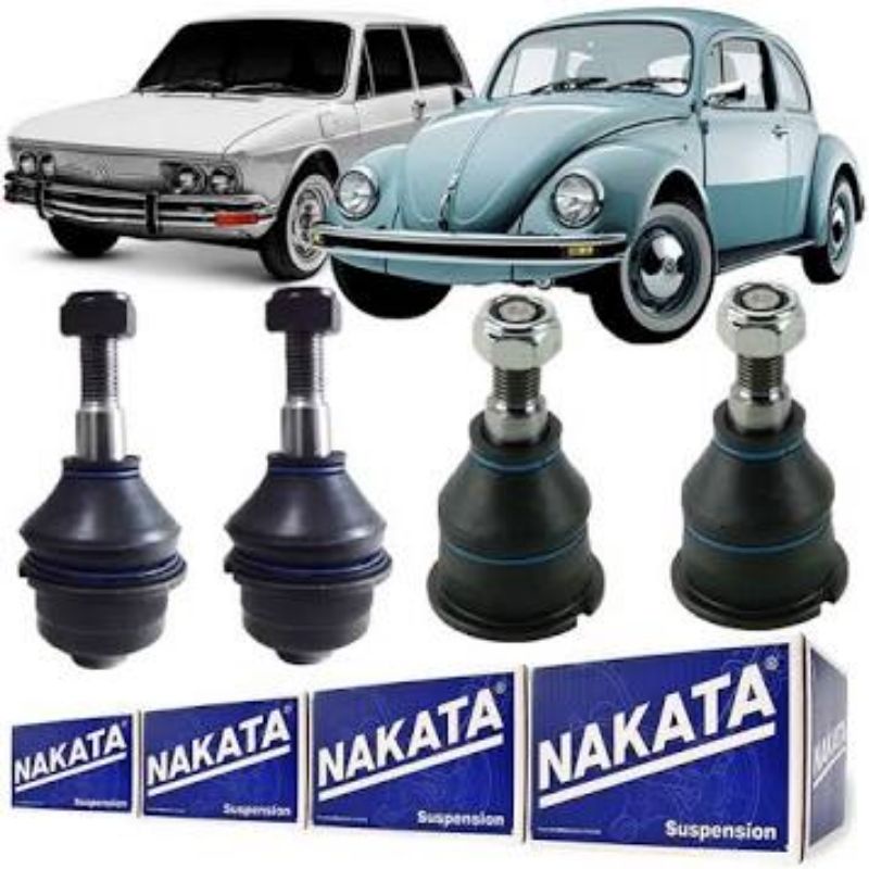 Kit De Pivôs Fusca 2 Superior 2 Inferior Nakata N111 N112 | Shopee Brasil