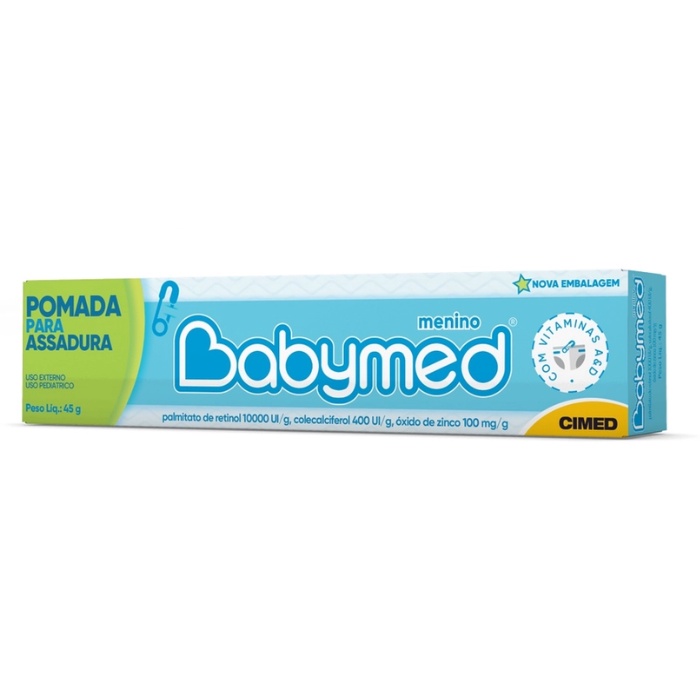 Babymed Azul Pomada 45g | Shopee Brasil