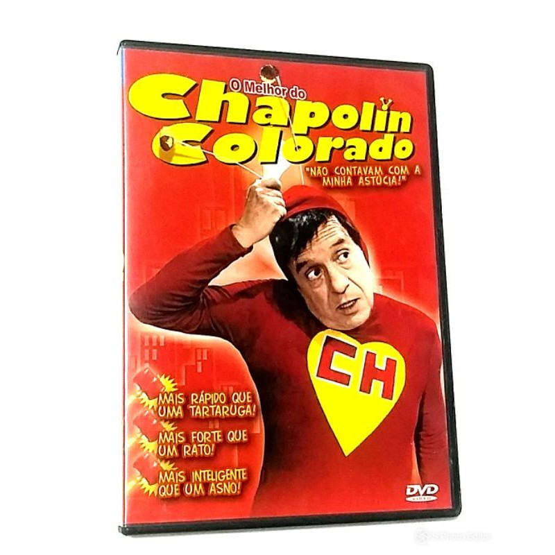 DVD O MELHOR DO CHAPOLIN COLORADO | Shopee Brasil