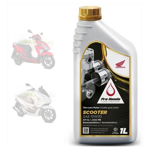 Oleo Motor Moto Pcx 150 10w30 Pro Honda Original Scooter | Shopee Brasil
