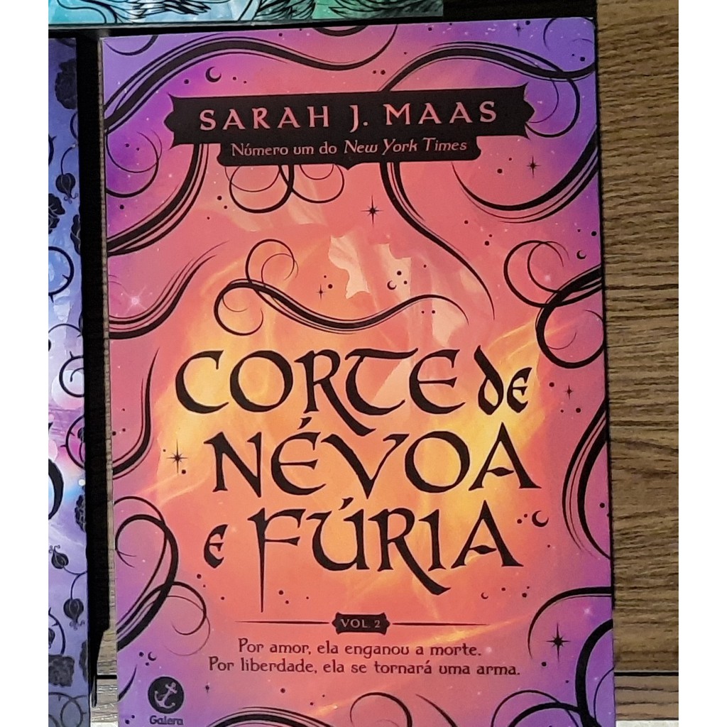 CORTE DE NÉVOA E FÚRIA - SARAH J. MAAS | Shopee Brasil