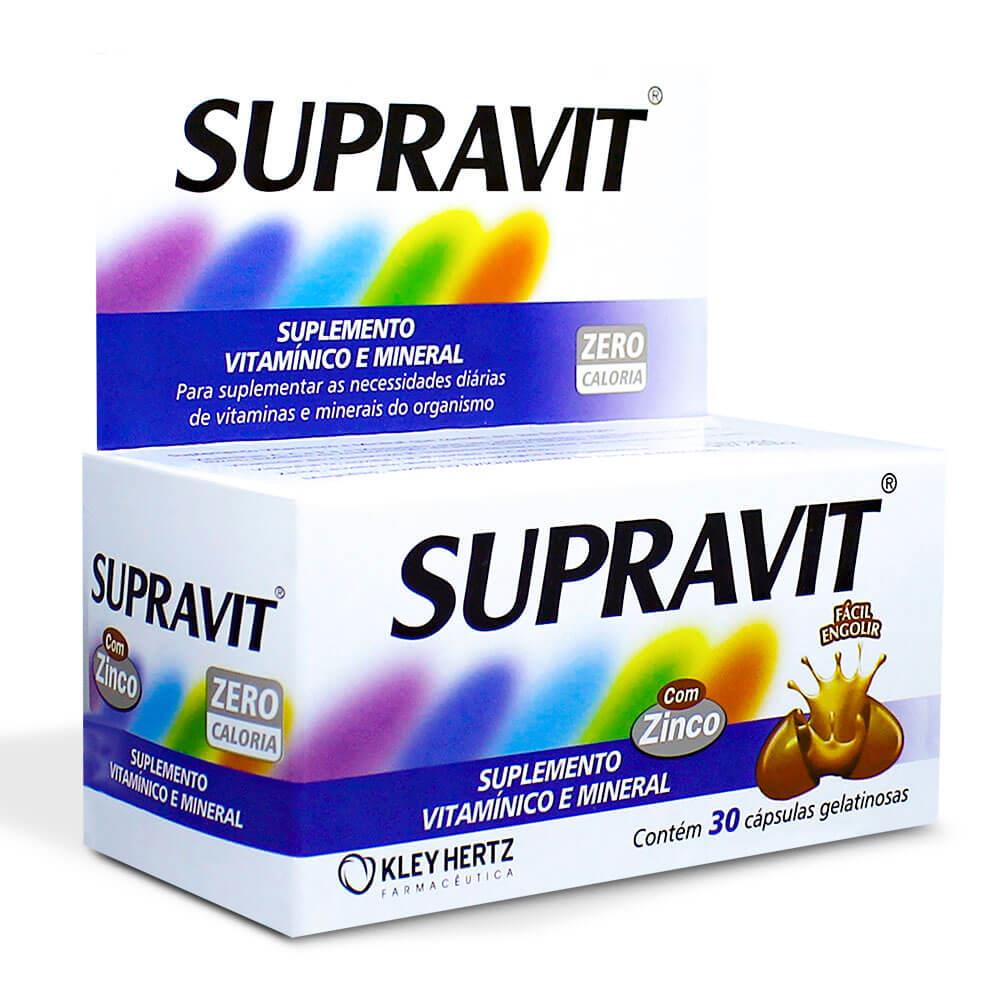 Supravit Com 30 Cápsulas Hertz | Shopee Brasil
