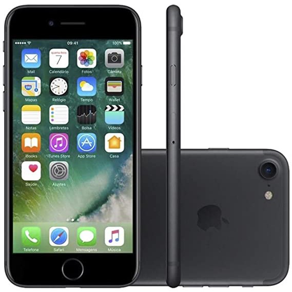 Celular Aplle iPhone 7 32 Gb Preto-fosco novo de vitrine | Shopee Brasil