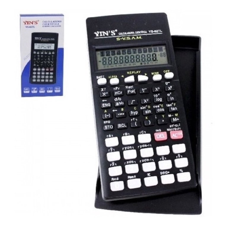 Calculadora Científica Financeira Cálculo Exato 240 Funções 12 dígitos ...