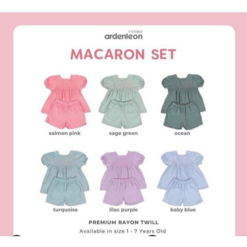 Ardenleon MACAROON PEPLUM 1-7 Anos | Shopee Brasil