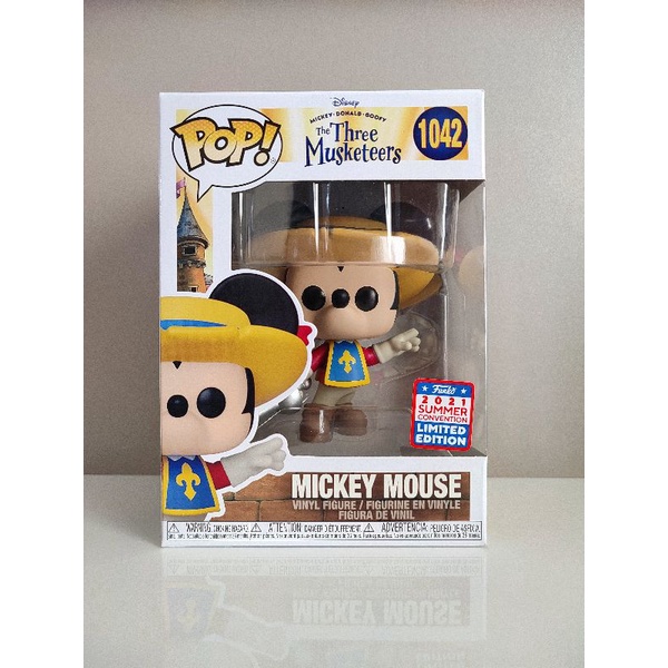 Funko Pop Disney The Three Musketeers Mickey Mouse 1042 | Shopee Brasil