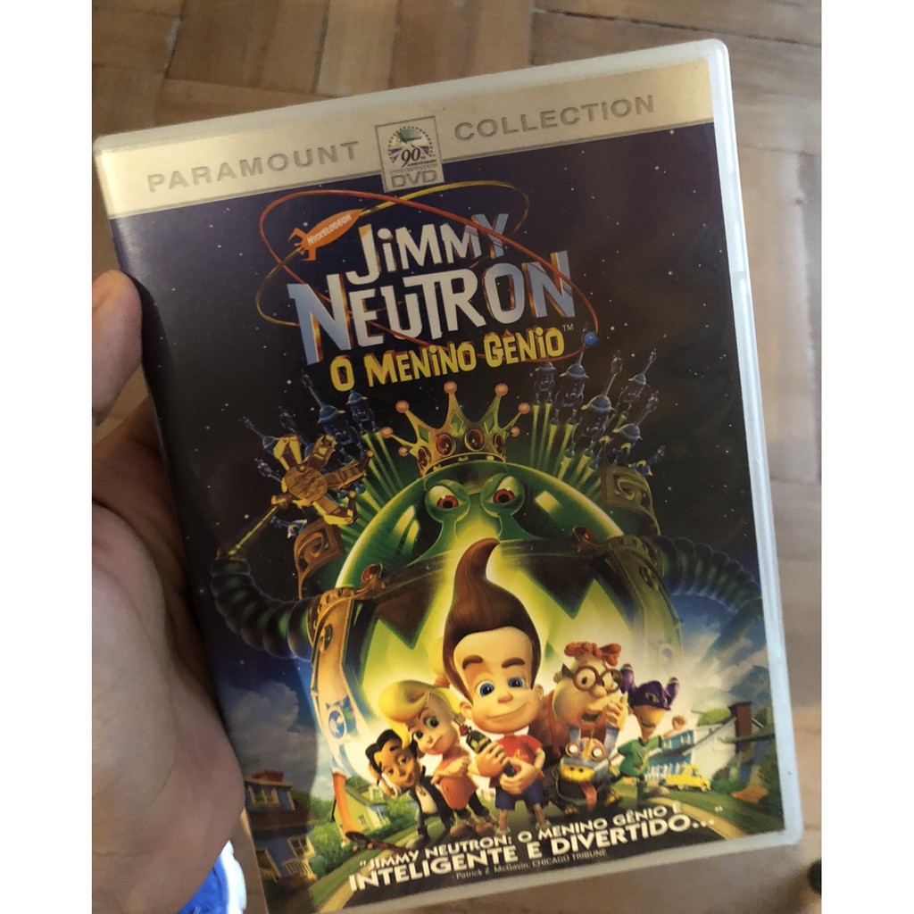 DVD Jimmy Neutron - O Menino Gênio | Shopee Brasil