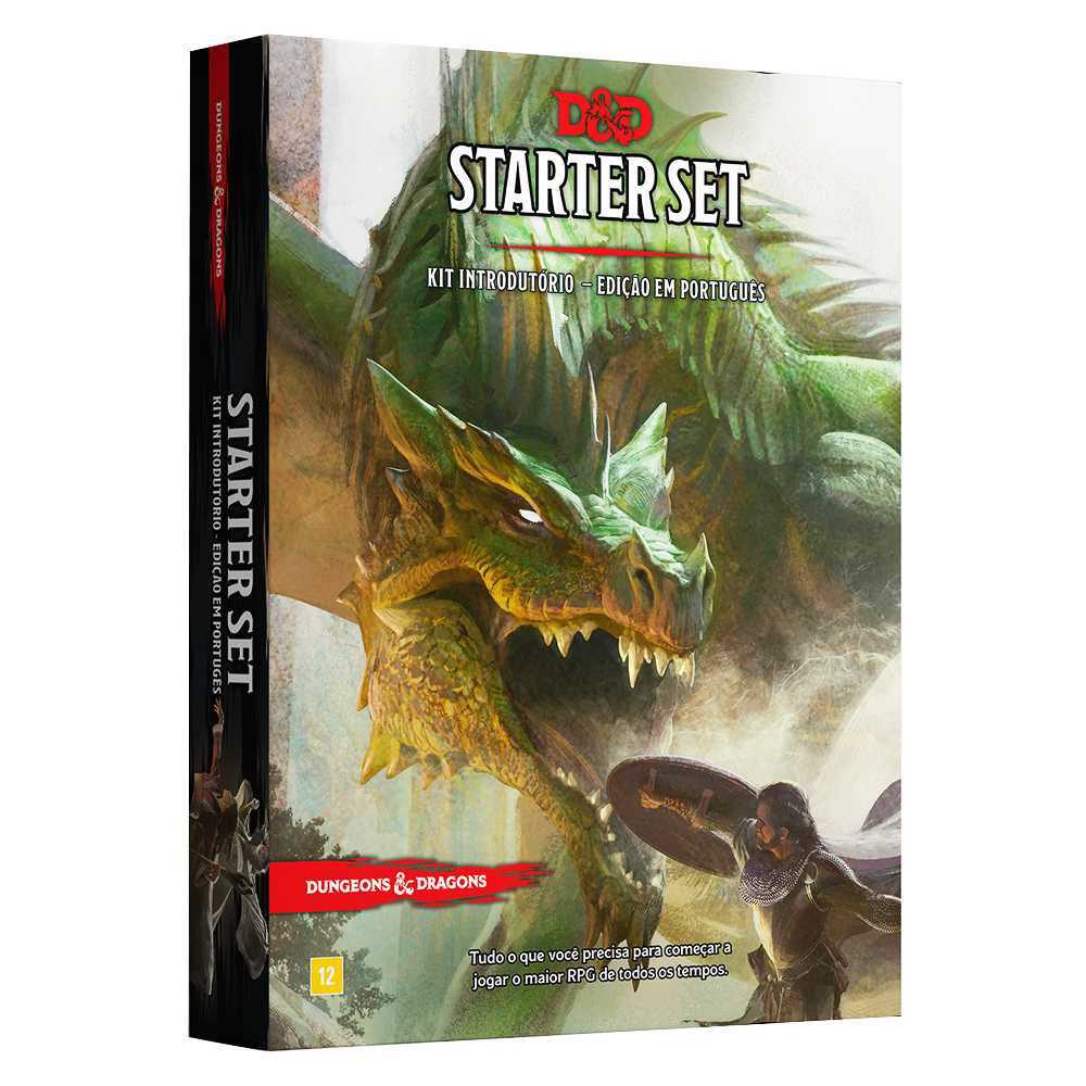 Dungeons Dragons Kit Introdutório RPG Starter Set Português Original ...