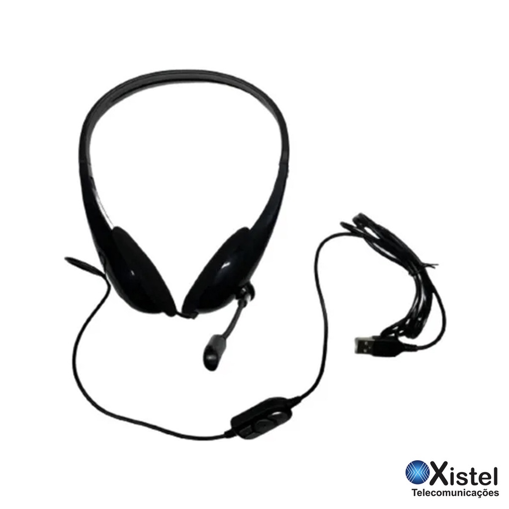 HEADSET C3TECH USB BIAURICULAR PH-310BK | Shopee Brasil