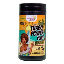 Parafina Bronzeadora Turbo Power Plus Melanina Bronze | Shopee Brasil