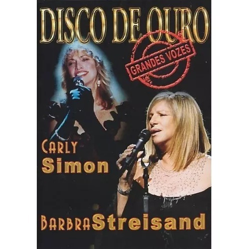 Carly Simon Barbra Streisand Disco De Ouro Dvd | Shopee Brasil