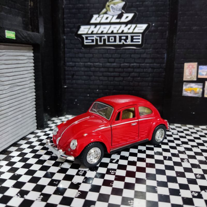 Miniatura Fusca - Escala 1/32 a 1/43 | Shopee Brasil