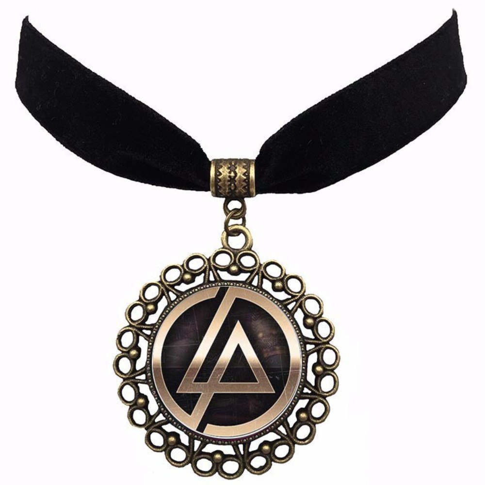 Colar Gargantilha Linkin Park Banda Chester Bennington Mike Shinoda ...