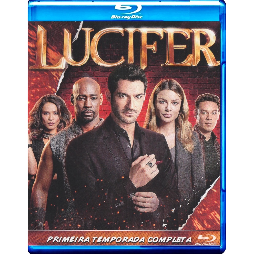 Blu- ray Série Lúcifer 1-6 Temporada Completa Dublado e Legendado ...