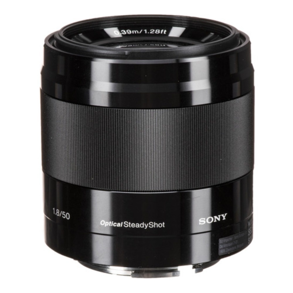 SONY E-Mount 50mm f/1.8 OSS Optical SteadyShot | Shopee Brasil