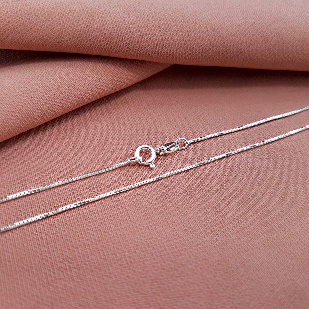 Corrente Correntinha De Prata 925 Veneziana 60 cm 60cm - não é banhado! | Shopee Brasil