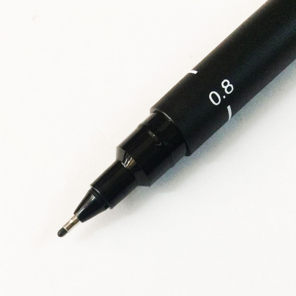 6 Size UNIPIN (Black) - Fine Line Technical Pen (SOLD per PIECE ...