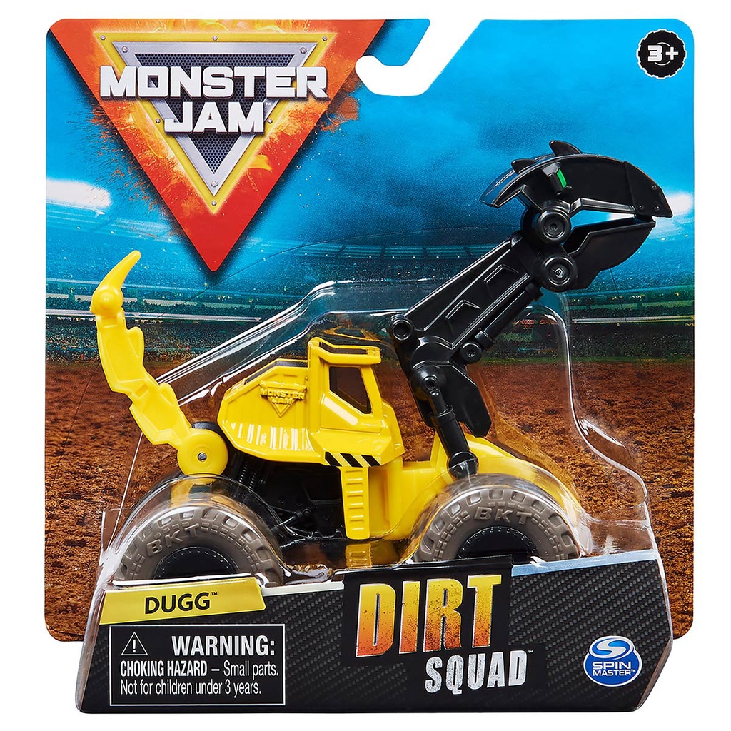 Monster Jam - Escala 1:64 - Dugg Amarelo | Shopee Brasil