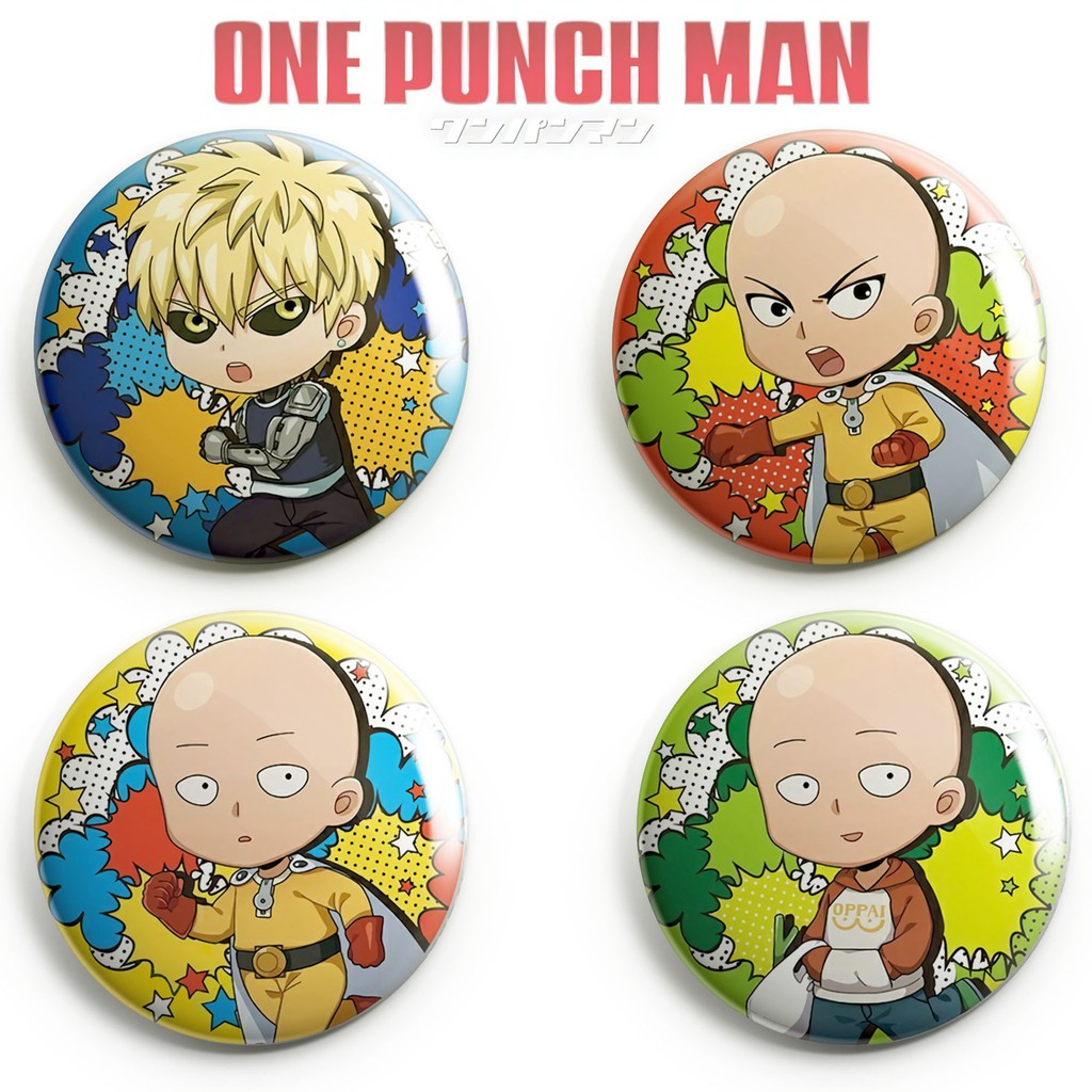 Bottons anime One Punch Man- broche alfinete boton bottom button pin ...