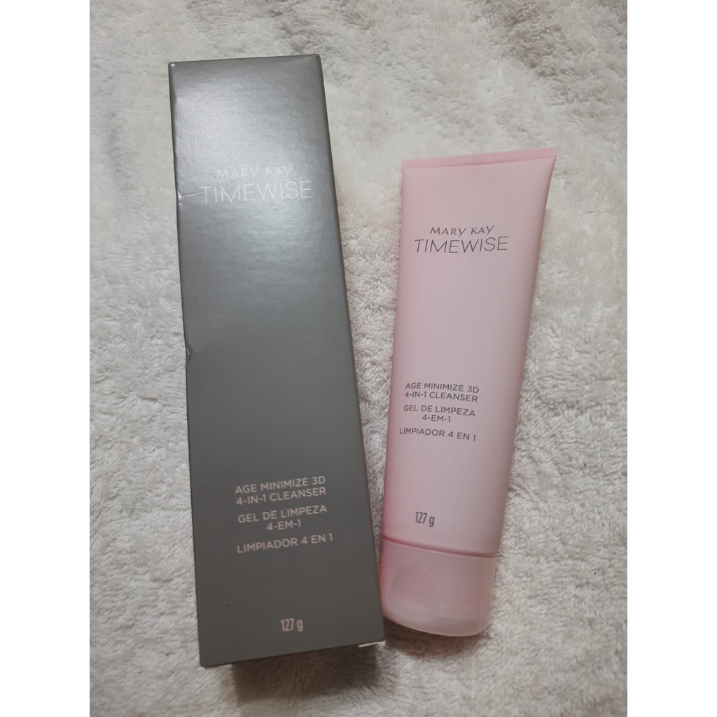 Gel/Creme de Limpeza 4 em 1 TimeWise 3D Mista/Oleosa | Shopee Brasil