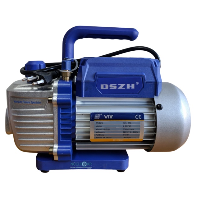 Bomba De Vácuo Vix WK-115 01 Estágio 1,8 Cfm Bivolt | Shopee Brasil