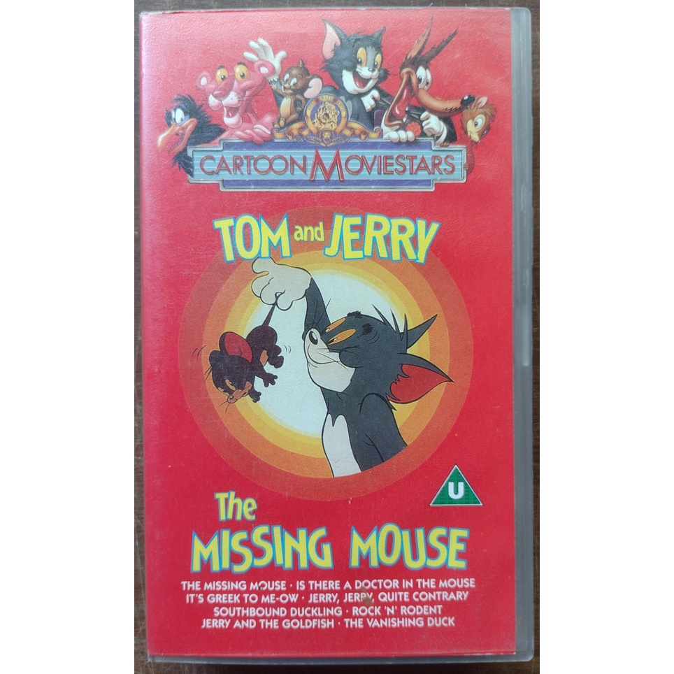 Fita Vhs Tom And Jerry The Missing Mouse ( Origem Eua ) Raro | Shopee ...