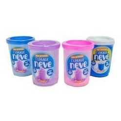 Kit 4 Potes Neve Artificial - Expande Neve - Doce Brinquedo | Shopee Brasil