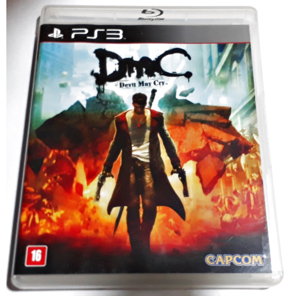Jogo DMC Devil May Cry Playstation 3 Ps3 Mídia Física Original Português Usado | Shopee Brasil