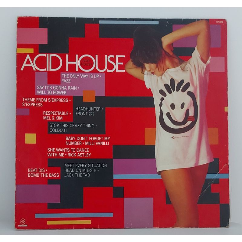 Disco de Vinil Lp Acid House | Shopee Brasil