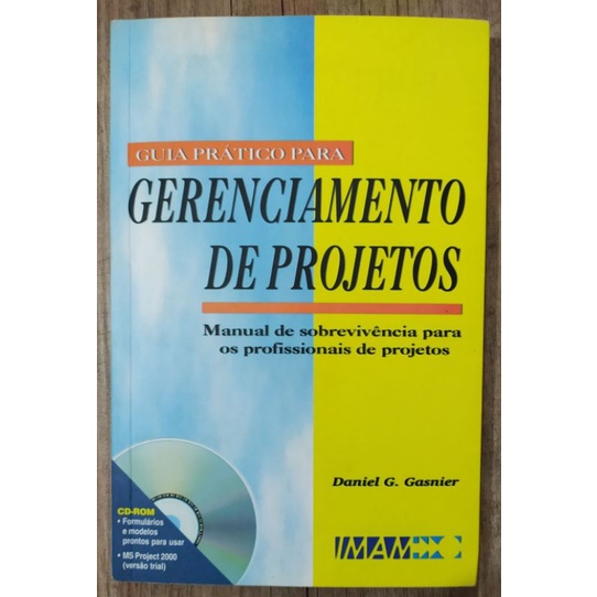 guia prático para Gerenciamento de projetos - livro gasnier | Shopee Brasil