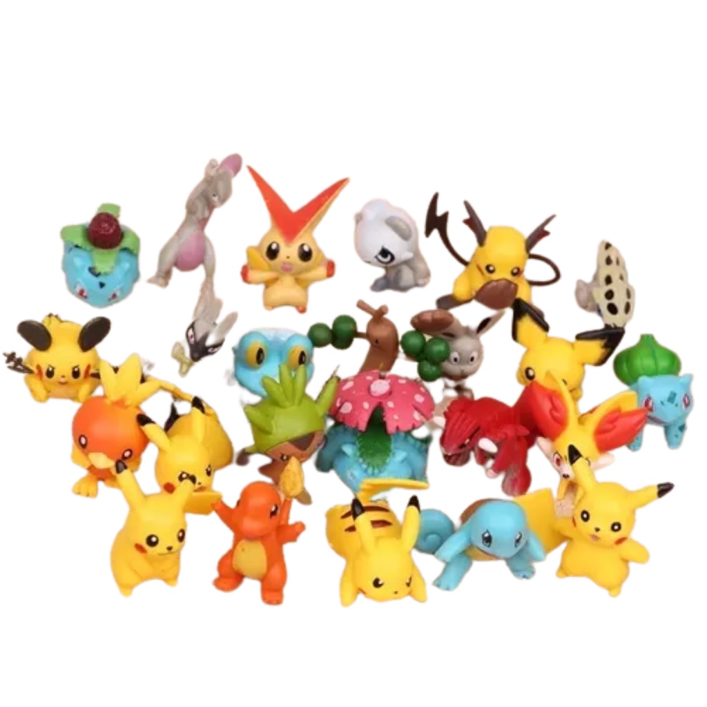 Kit de Miniaturas Pokémon Sortidos Sem Repetições - Faz a Boa!