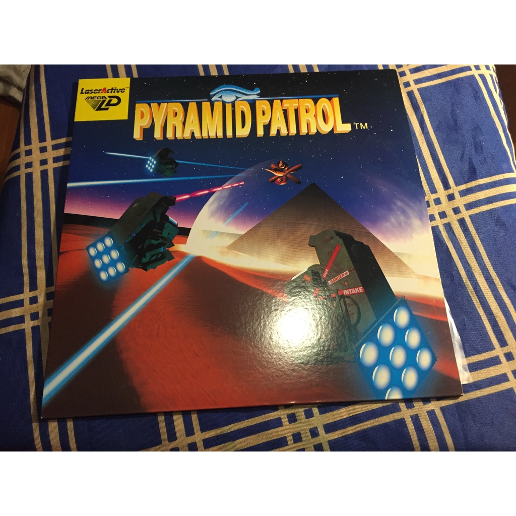 Jogo Original Sega Mega Ld Laseractive Pyramid Patrol | Shopee Brasil