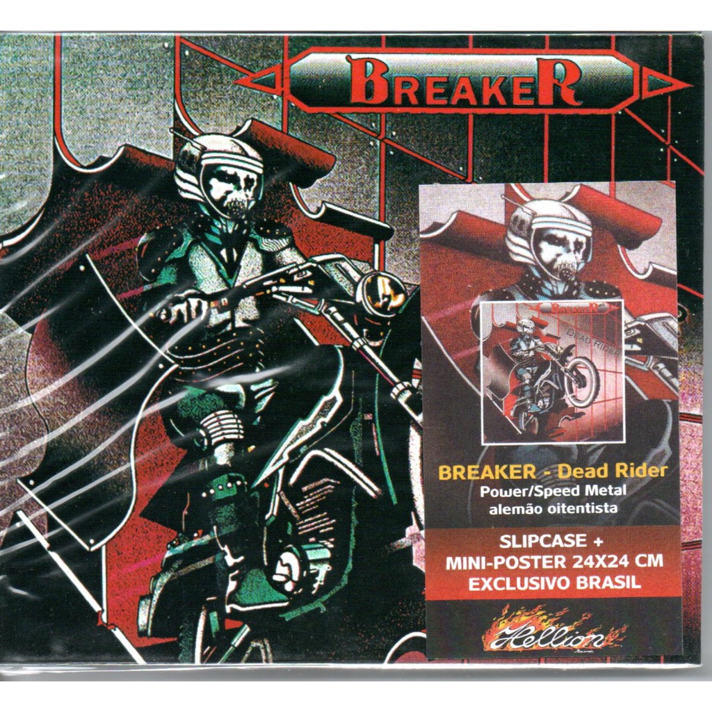 Cd Breaker - Dead Rider Slipcase+poster Nacional (2022) | Shopee Brasil