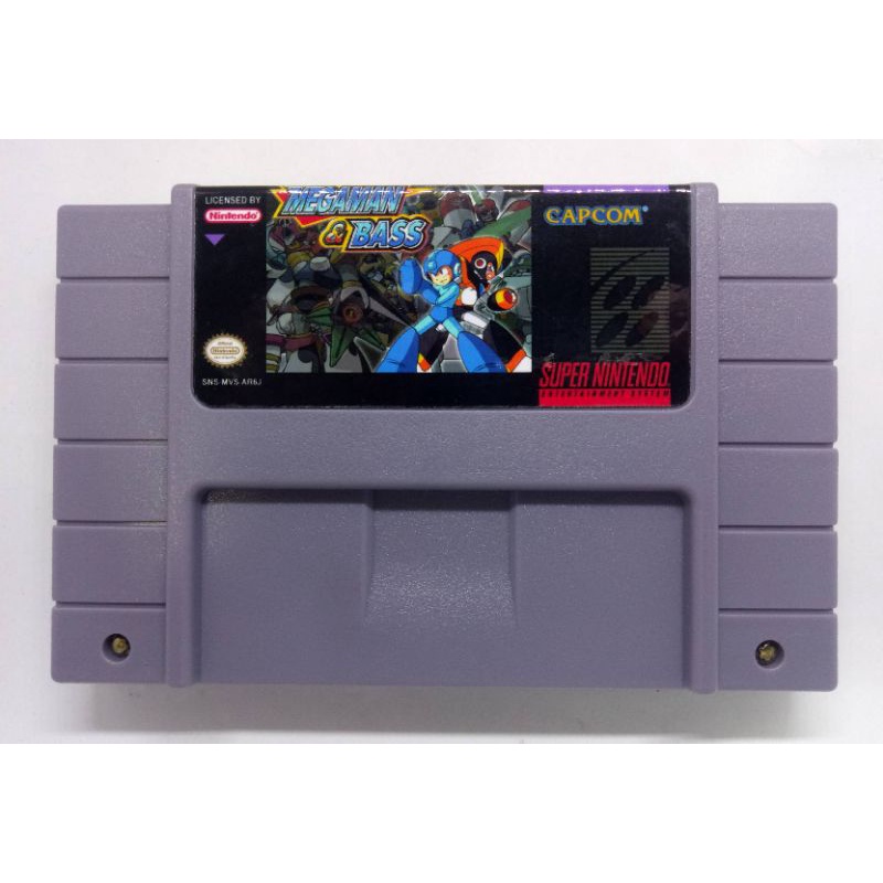 mega man & Bass snes Rockman & forte | Shopee Brasil