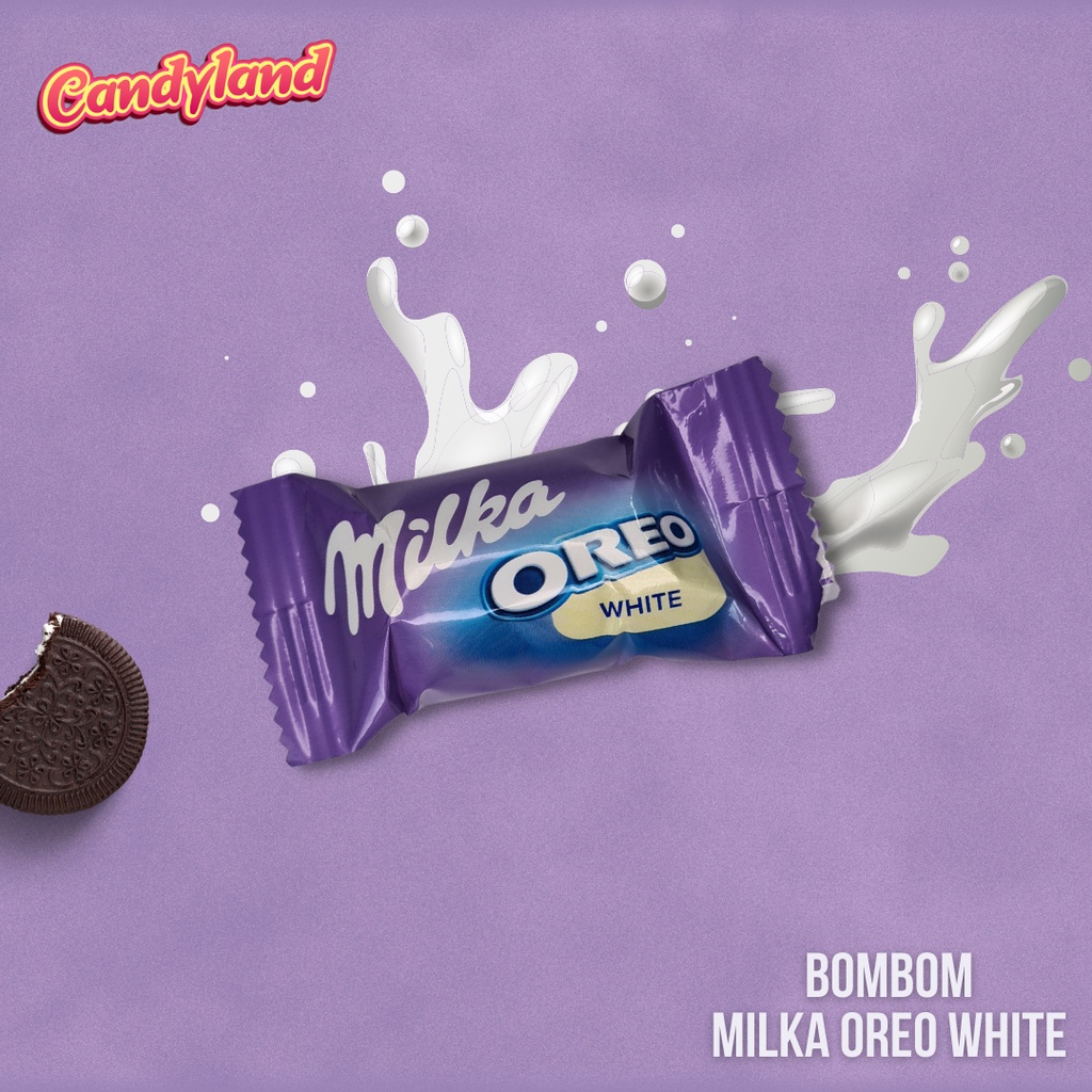 CHOCOLATE MILKA OREO WHITE MINI 16g | Shopee Brasil