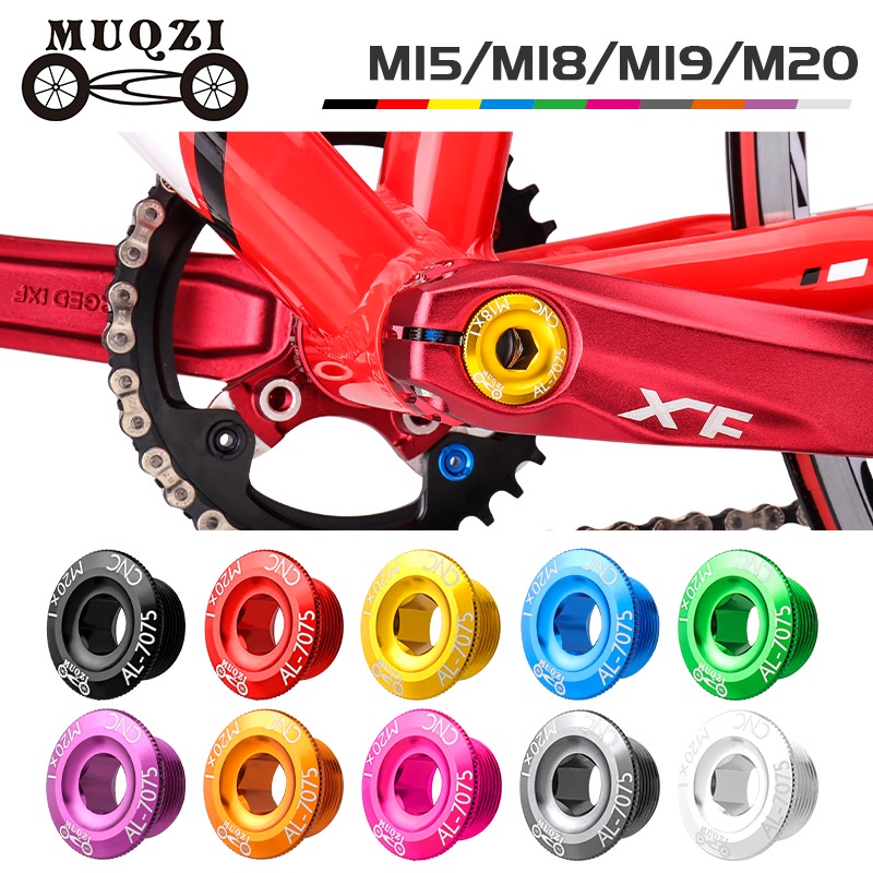 Bicicleta M15 M18 M19 M20 Cranks Screw CNC MTB Aluminum Alloy Crankset ...