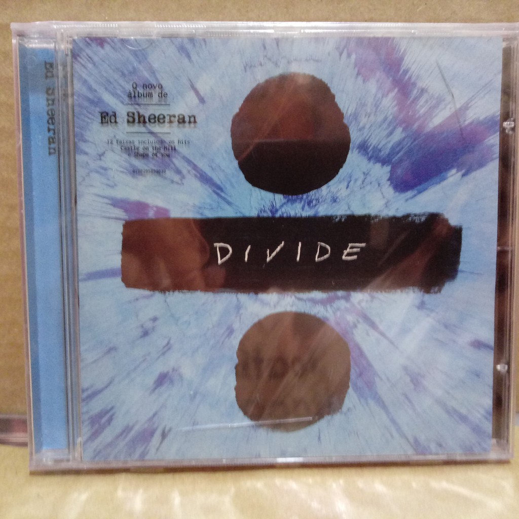 Cd Ed Sheeran Divide Lacrado Shopee Brasil