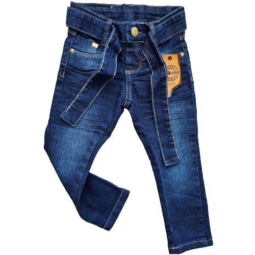 calça menina jeans infantil com elastano skinny 1 2 3 4 6 e 8 Anos ...