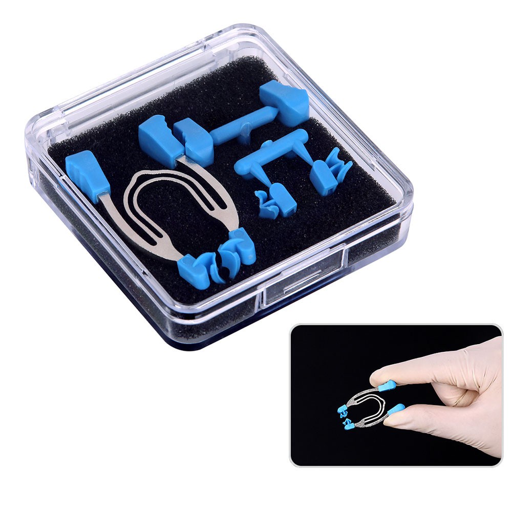 Dental Matrix Sectional Contoured Metal Spring Clip Rings Dentist Tools ...