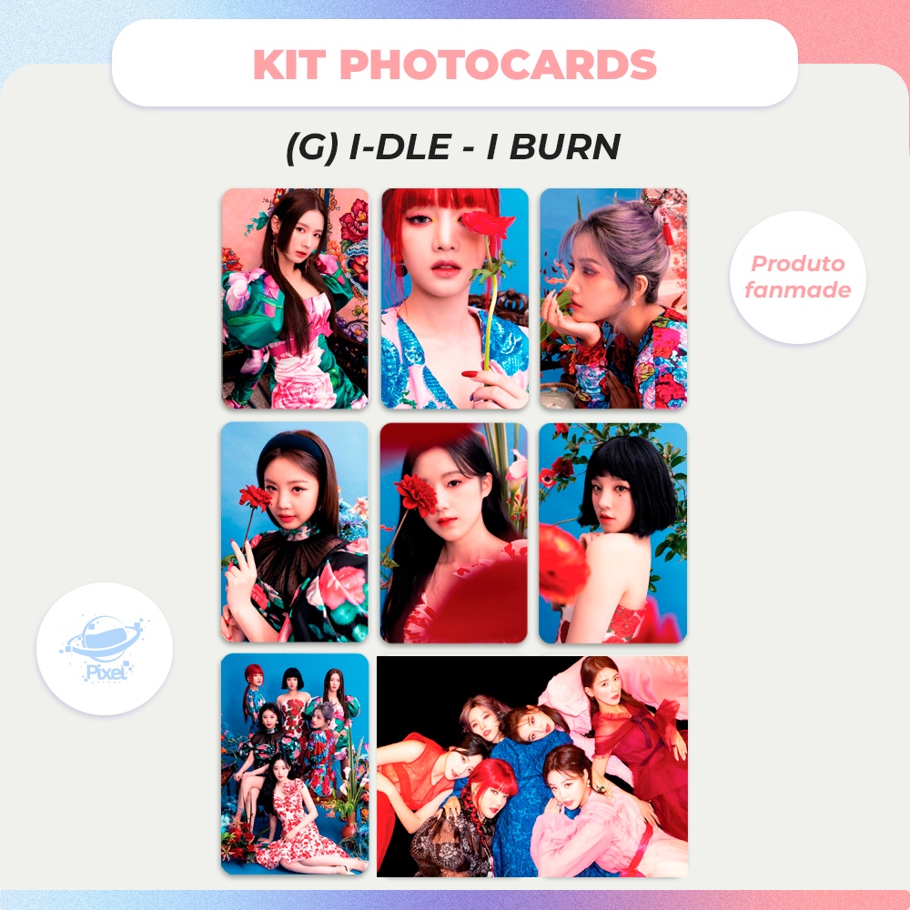 (G)I-dle | Photocards | KPOP/K-POP | g i-dle /g idle | Shopee Brasil