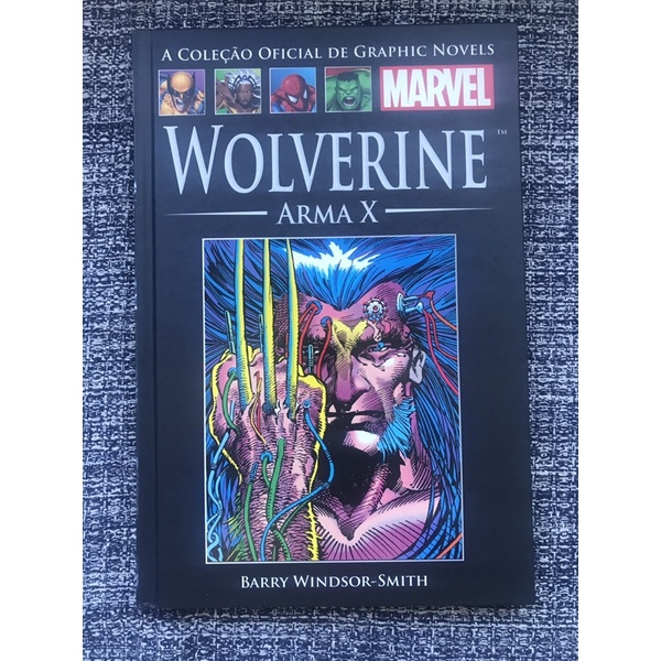 Quadrinho Wolverine Arma X - Coleção Marvel Salvat | Shopee Brasil