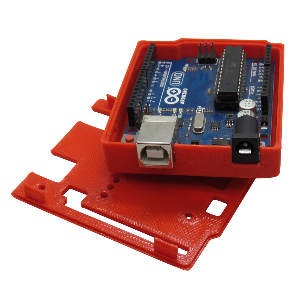Case Para Arduino Uno Italy E Similares - Fabricado Em 3d - Laranja | Shopee Brasil