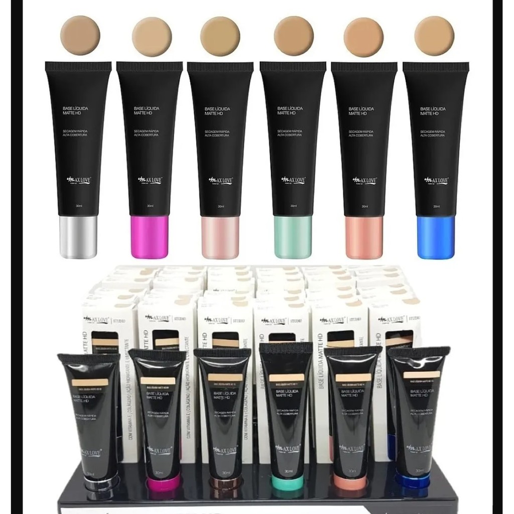 Base maxlove afeito matte | Shopee Brasil