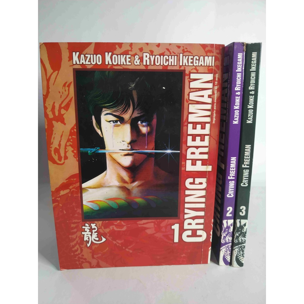 Crying Freeman - Kazuo Koike E Ryoichi / Coleção Mangá Panini | Shopee ...