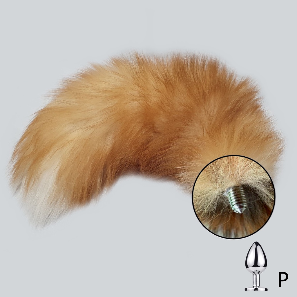 Plug Anal Fox Luxo Raposa e Lobo Furry Cosplay Orelha Raposa (Plug Anal ...