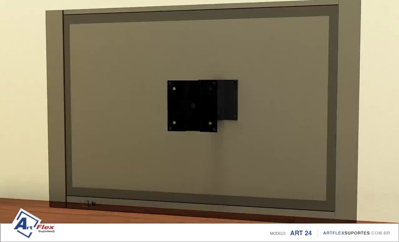 Suportes tv Articulado para lcd led plasma 14 15 17 19 20 22 23 24 26 ...