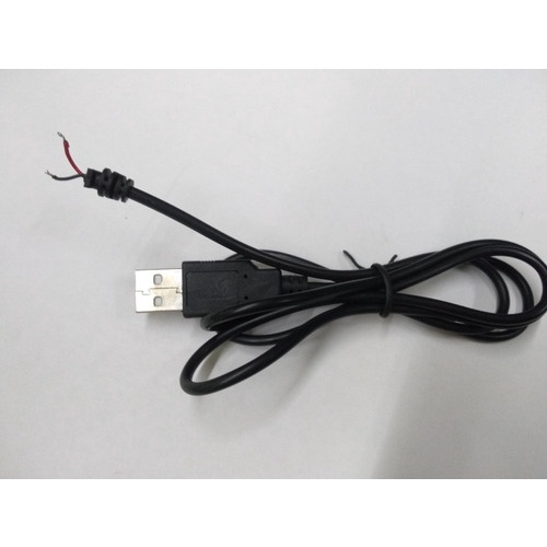 Kit Com 10 Cabo Conector Usb Macho Diy 2.0 Usb 2 Vias | Shopee Brasil